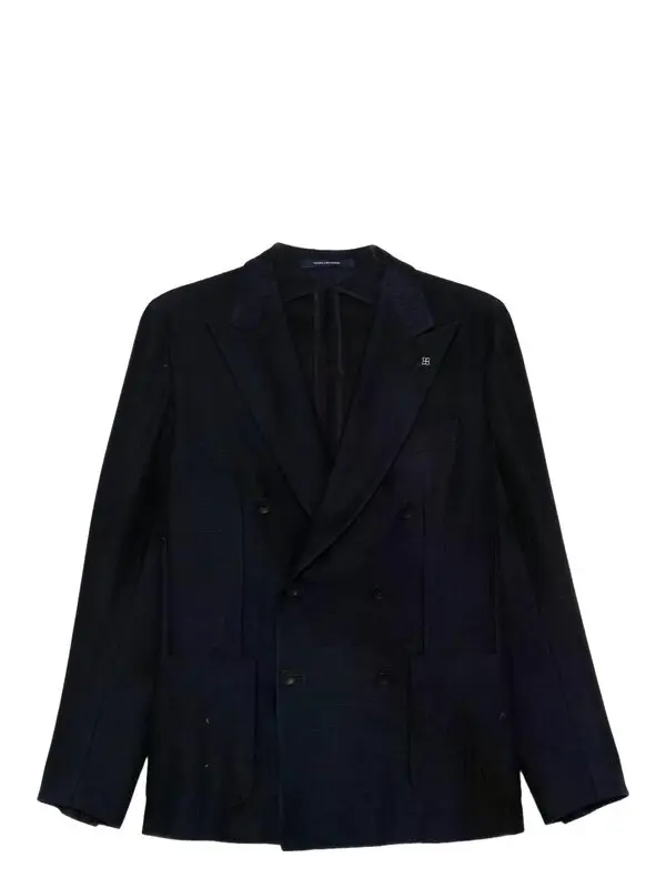 Tagliatore Double-breasted Blazer - Blue