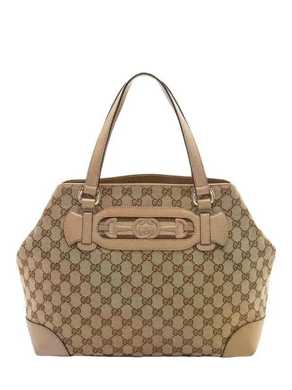 Gucci 2010 Gg-canvas Tote Bag - Neutrals