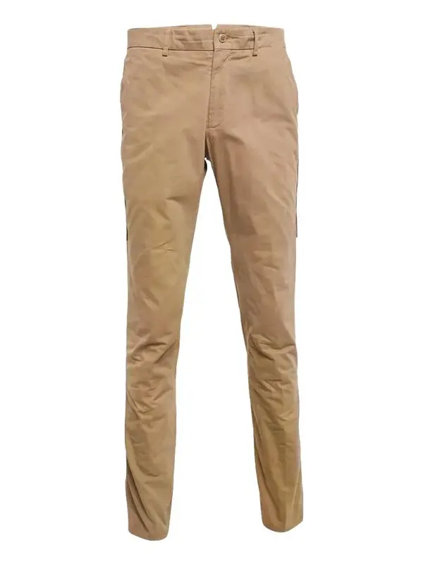 LANVIN Cotton Trousers - Neutrals
