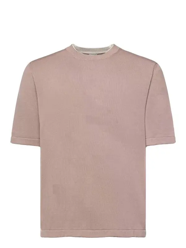 Eleventy Crew-neck T-shirt - Neutrals