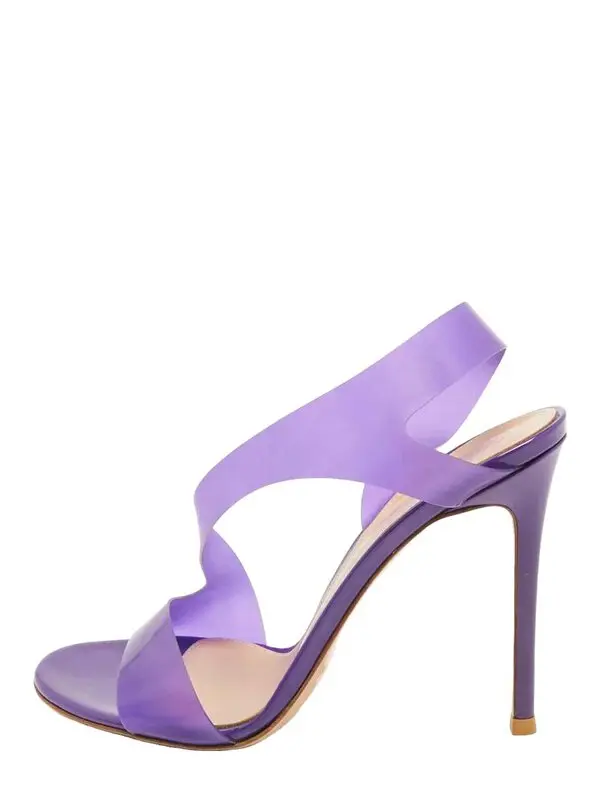GIANVITO ROSSI Metropolis Ankle-strap Sandals - Purple
