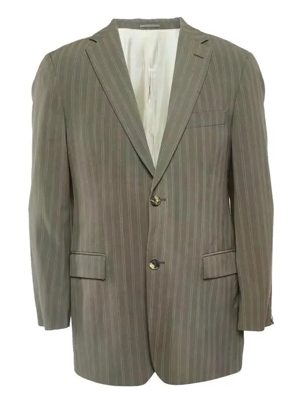 BOSS Striped Blazer - Grey