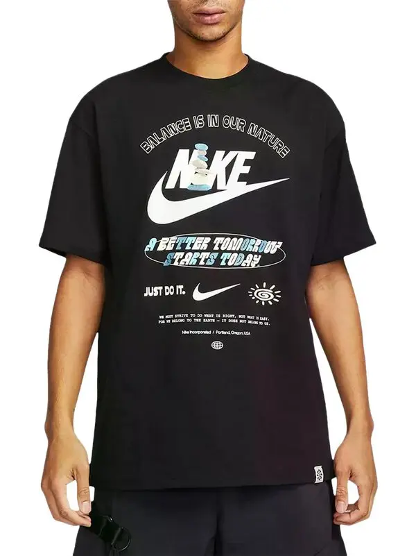 Nike Graphic-print T-shirt - Black