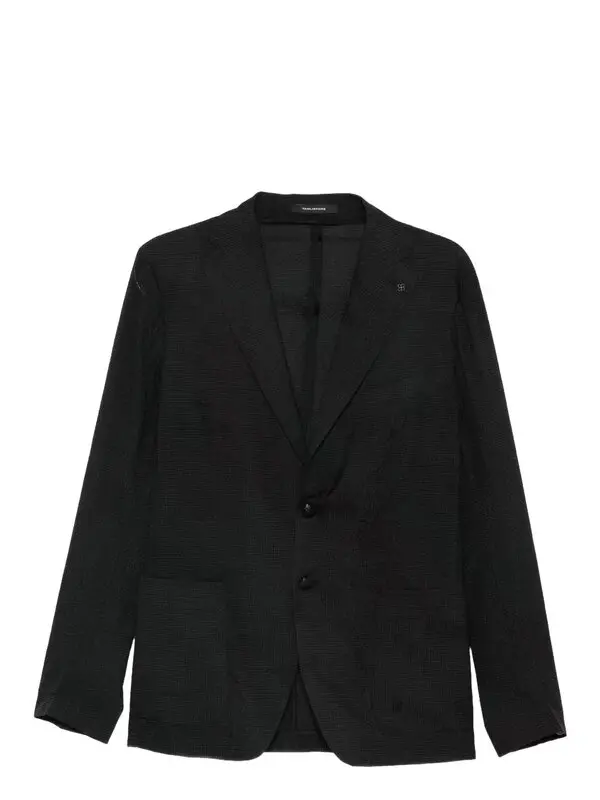 Tagliatore Textured Blazer - Black