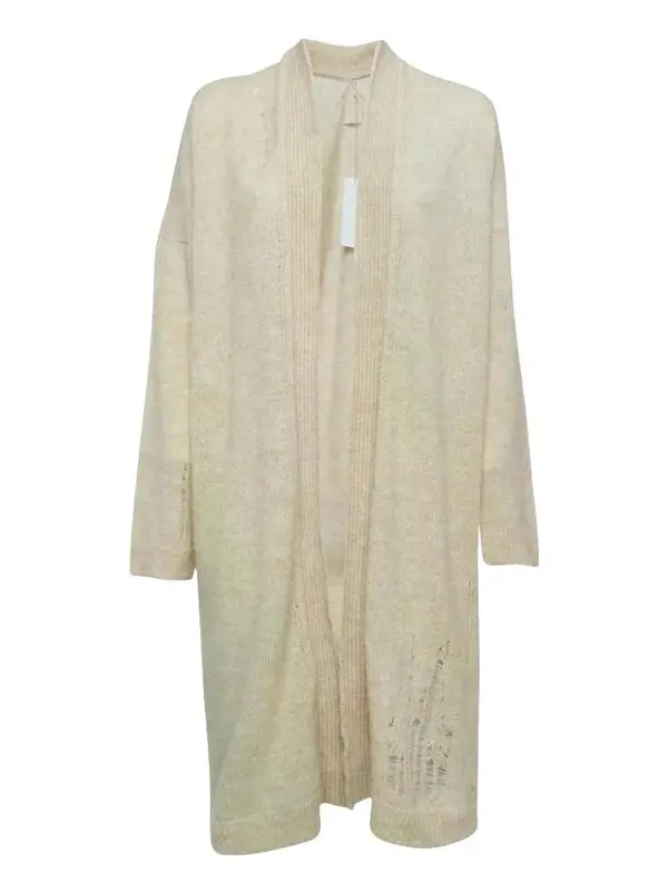 Zadig&Voltaire Knitted Open Front Cardigan - Neutrals