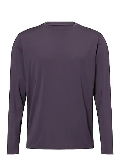 CONDITION Aero Long-sleeves Stretch-woven T-shirt - Midnight