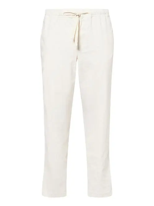 Orlebar Brown Straight-leg Linen-blend Trousers - Latte