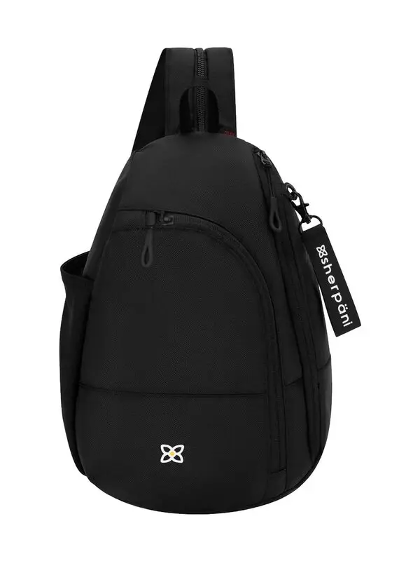 SHERPANI Wayfarer Small Convertible 8l Sling Backpack - Raven