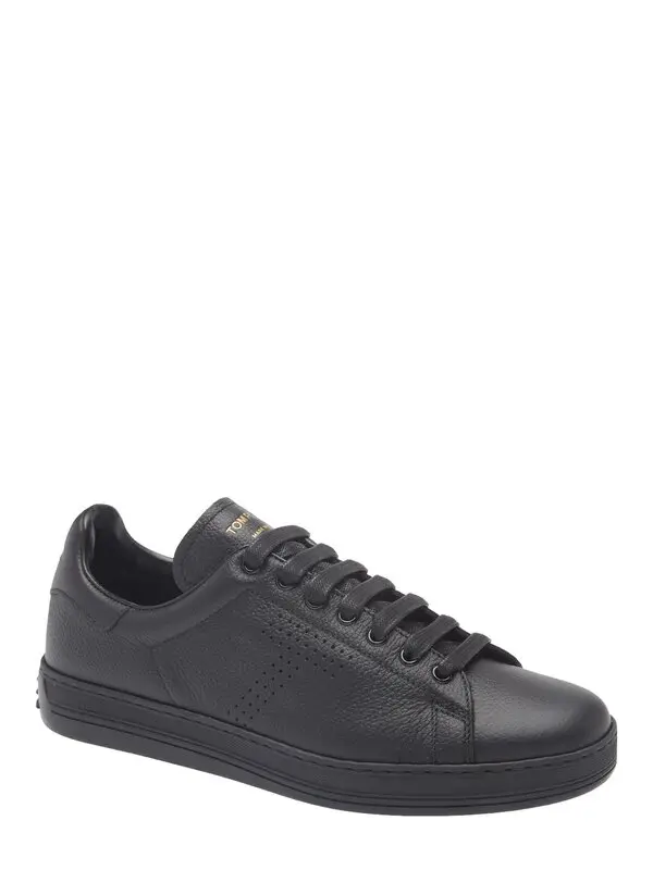 TOM FORD Warwick Low-top Sneakers - Black/black