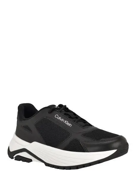 Calvin Klein Amyra Lace Up Sneakers - Black