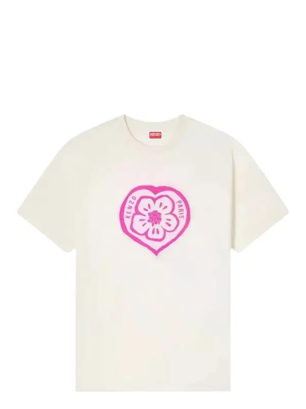 Kenzo Boke Heart T-shirt - White