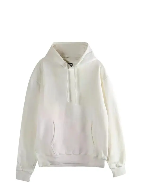 StÜssy Rear-graphic Hoodie - White