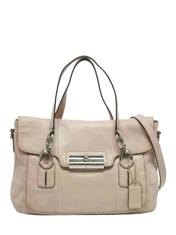 COACH® Kristin Leather Tote Bag - Pink