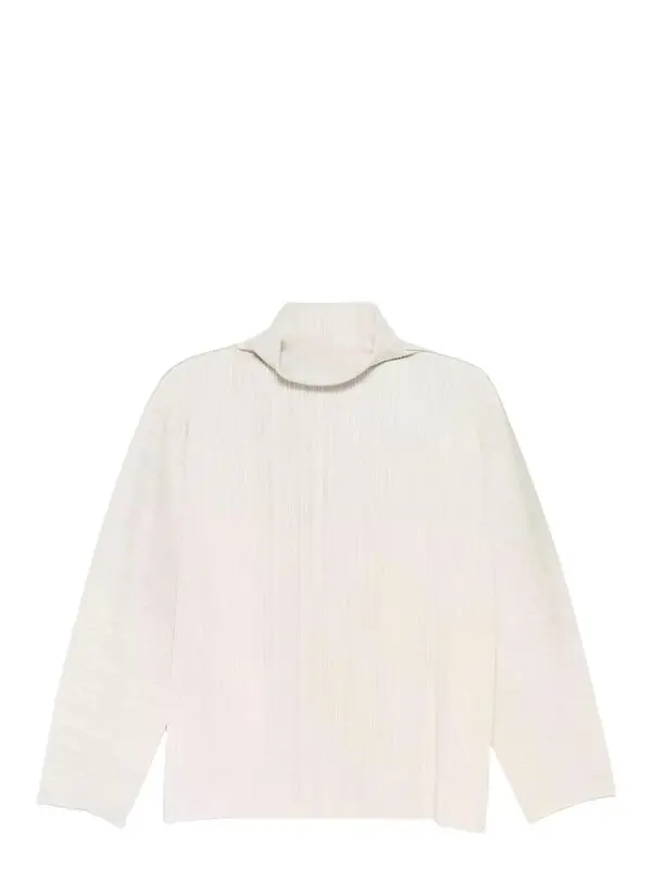 Issey Miyake A-poc Shell Pleated Top - Neutrals