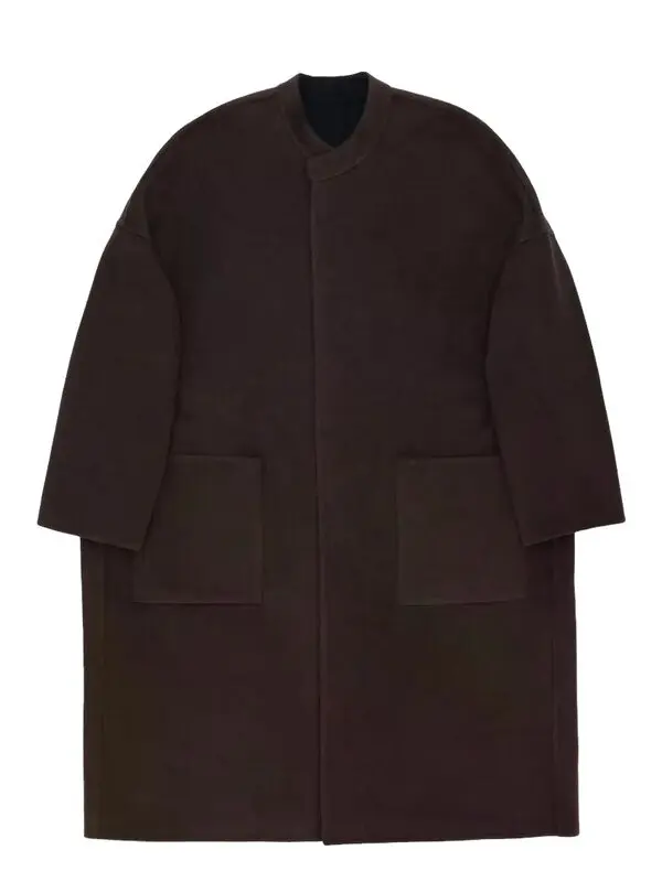 FORTELA Patch Pocket Florence Coat - Brown