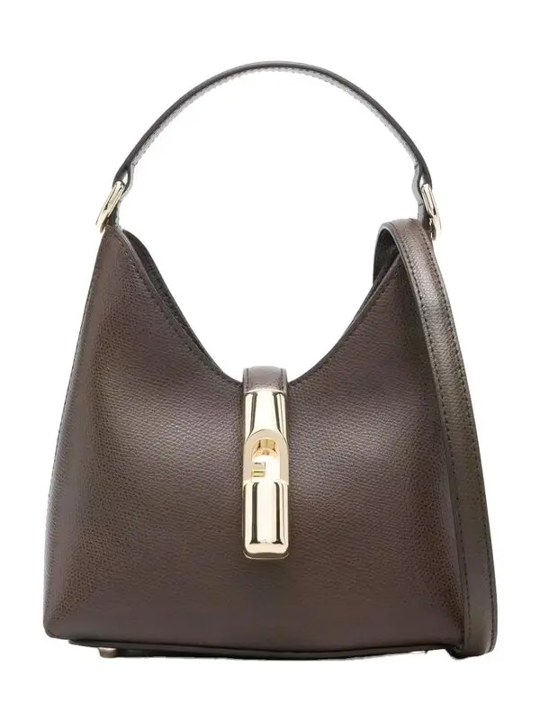 Furla Iride Buckle Shoulder Bag - Brown
