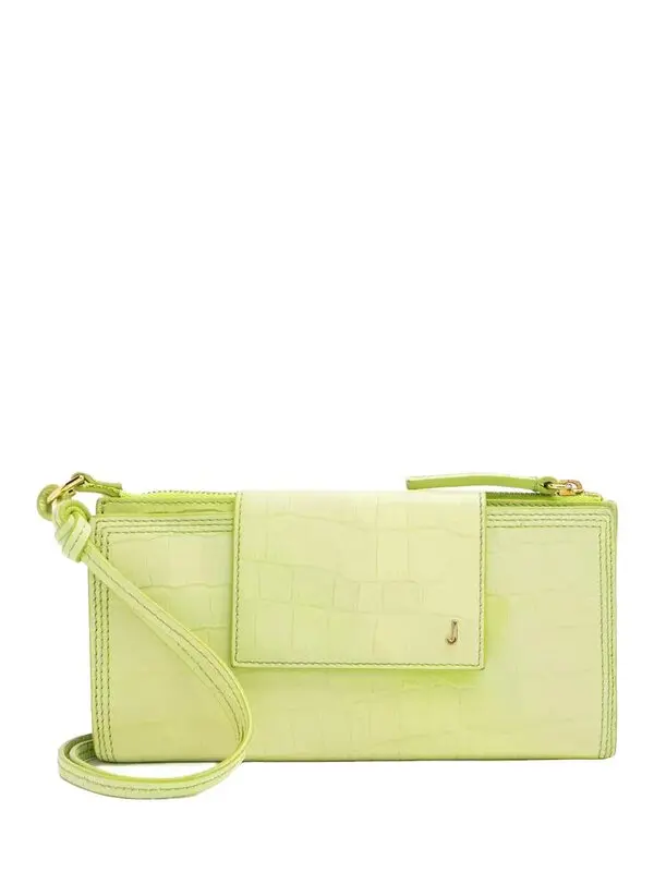 Jacquemus Le Pichoto Leather Clutch - Yellow
