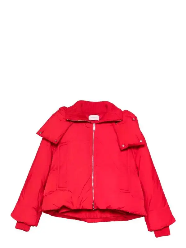 Sportmax Ribbed Collar Jacket - Red