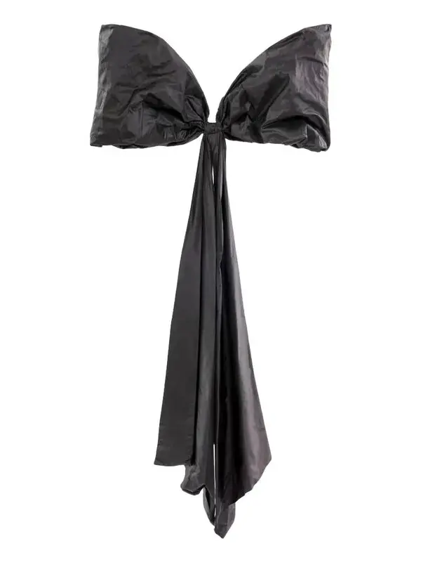 SAIID KOBEISY Bow Cape - Black