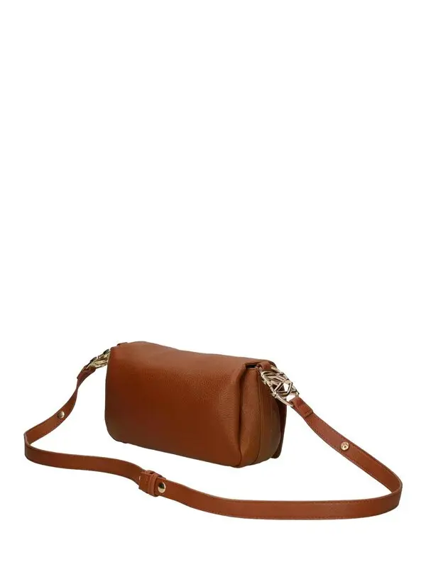 Moschino Logo-detail Shoulder Bag - Brown