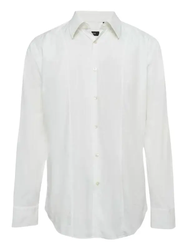 BOSS Cotton Shirt - White