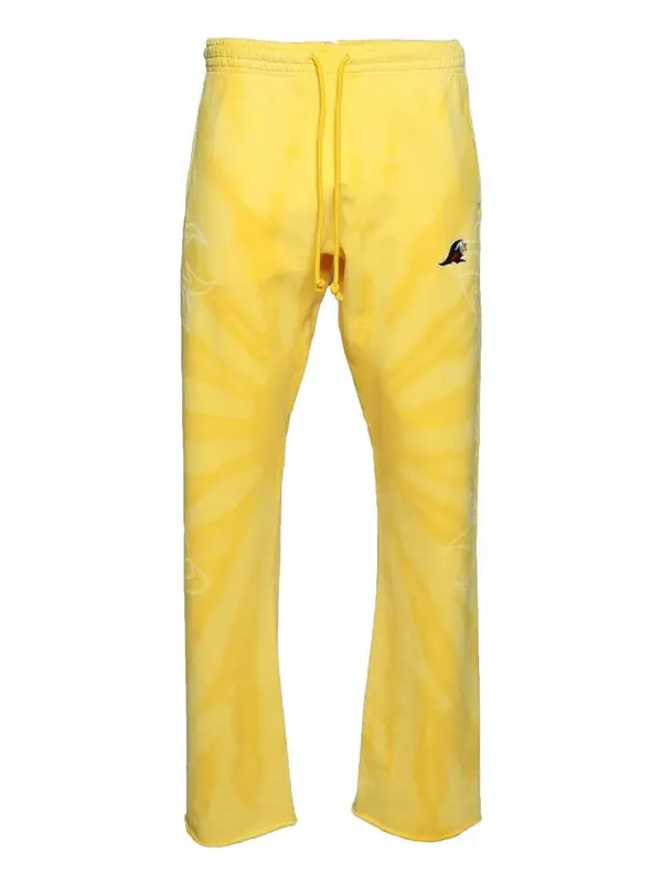 HELLSTAR Mad Sun Sweatpants Yellow - Orange