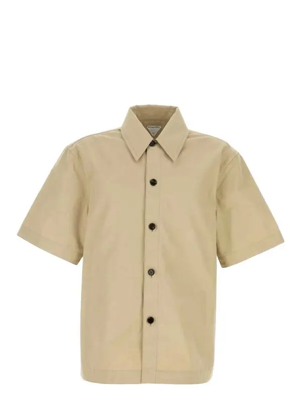 Bottega Veneta Shirt Sleeve Shirt Sahara - Tan