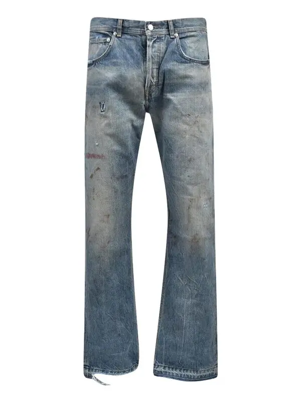 Enfants Riches Déprimés Elvis Texas Flare Jeans - Blue
