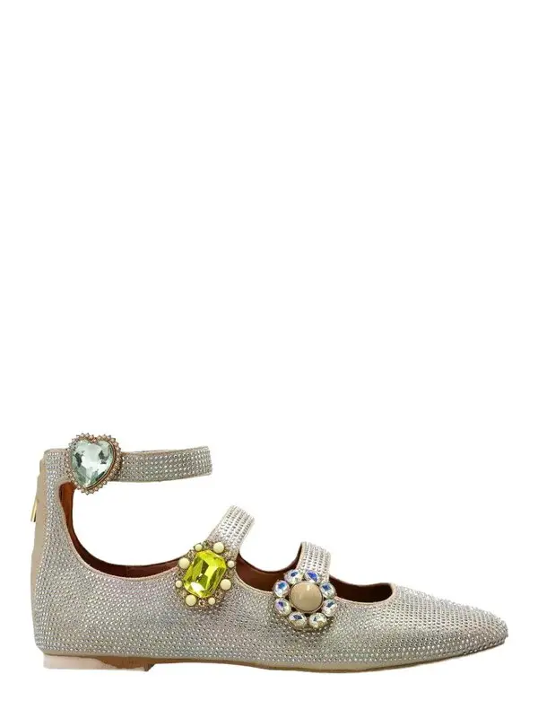Kurt Geiger Gladiator Embellished Strappy Pumps - Neutrals