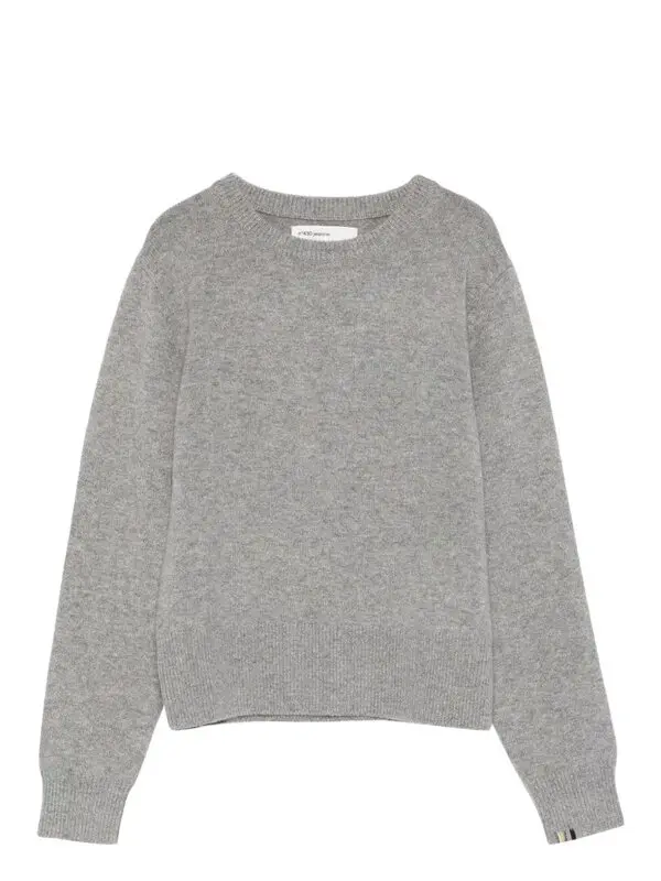 Extreme Cashmere Nº430 Jeanne Crew-neck Sweater - Grey