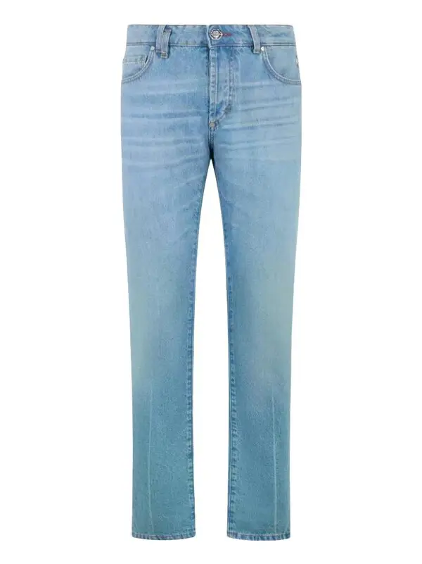 Philipp Plein Straight Jeans - Blue