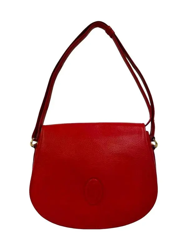 CARTIER 20th Century Must De Crossbody Bag - Red