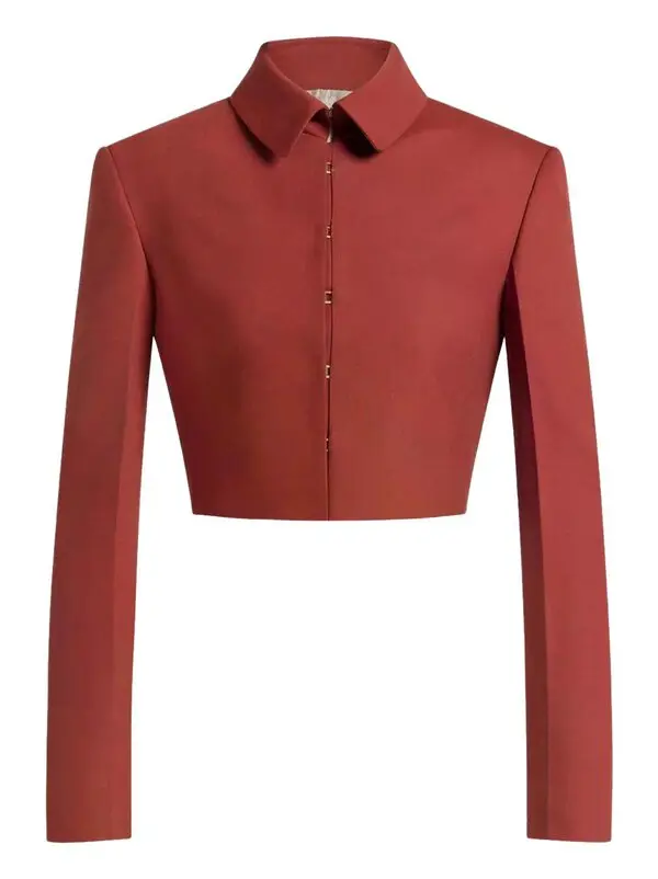 Alberta Ferretti Colla Jacket - Red