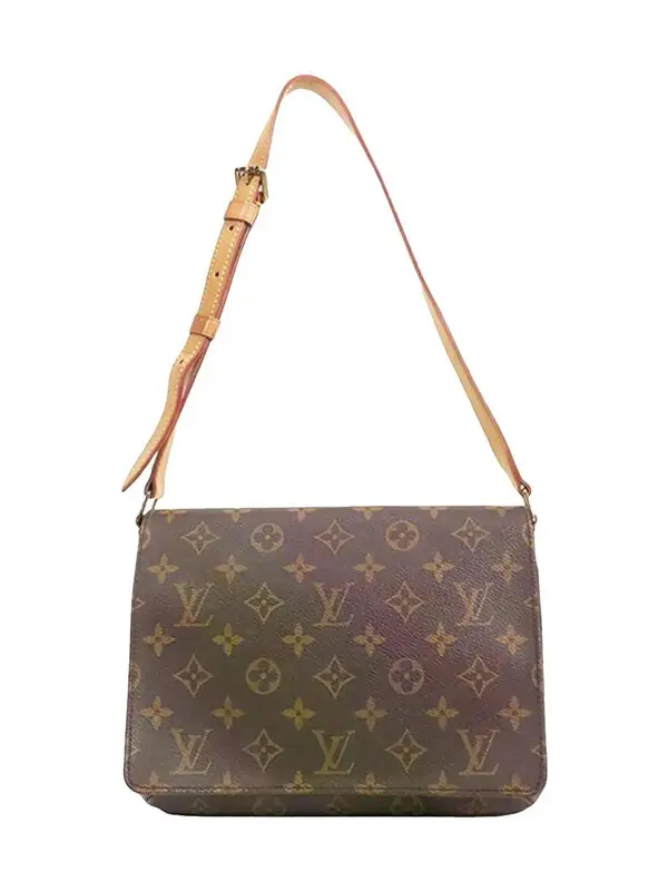 LOUIS VUITTON 2000 Monogram Musette Tango - Brown