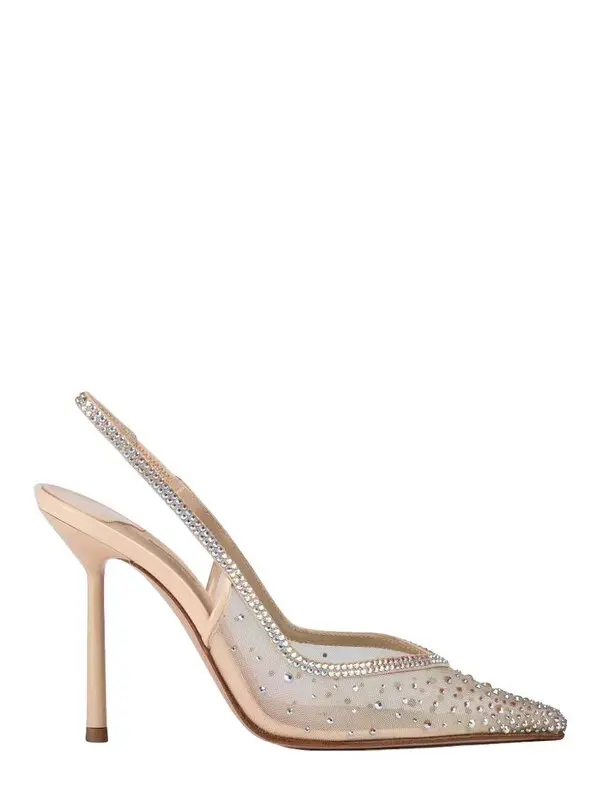 LE SILLA Nicole Slingback Heeled Pumps - Neutrals