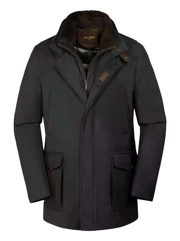 MOORER Drive Padded Jacket - Grey