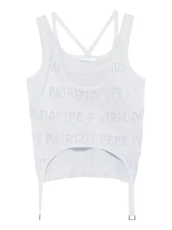 Patrizia Pepe Sleeveless Top - Blue