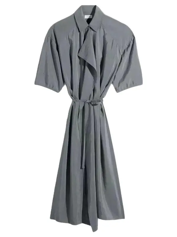 LEMAIRE Belted Shirt Dress - Grey