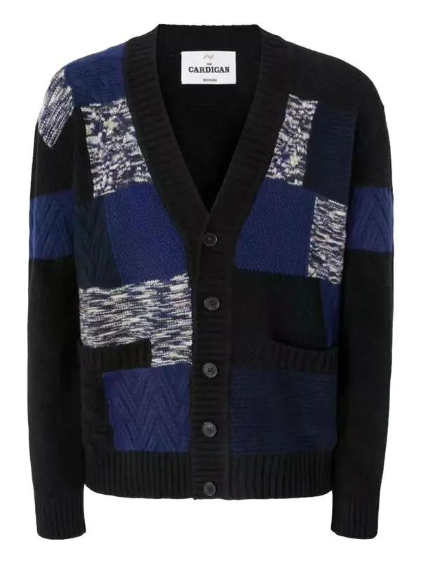Missoni Patchwork Cardigan - Black
