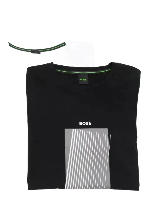 BOSS Graphic Print T-shirt - Black
