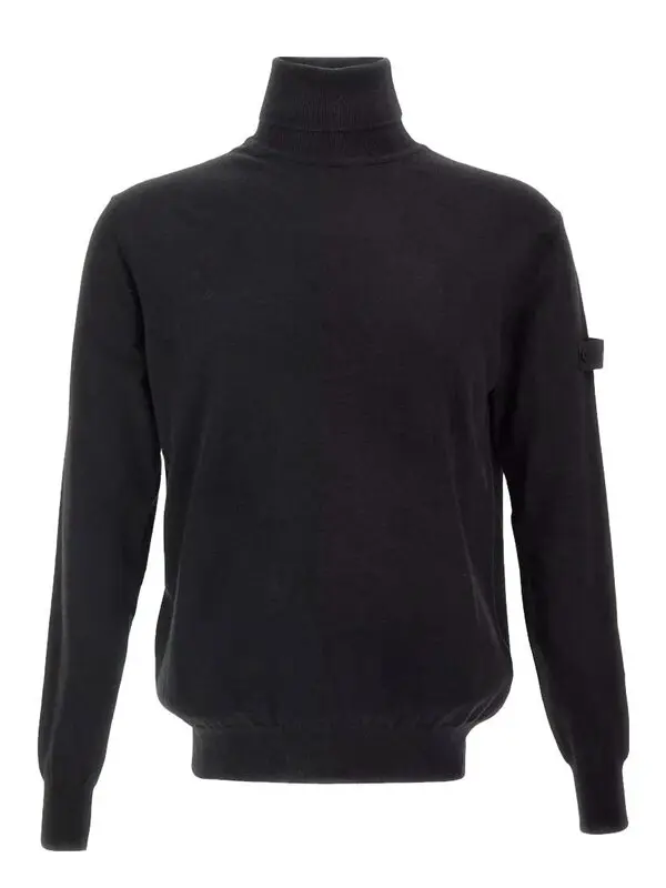 Peuterey Gorran 08 Ribbed Turtleneck Sweater - Black