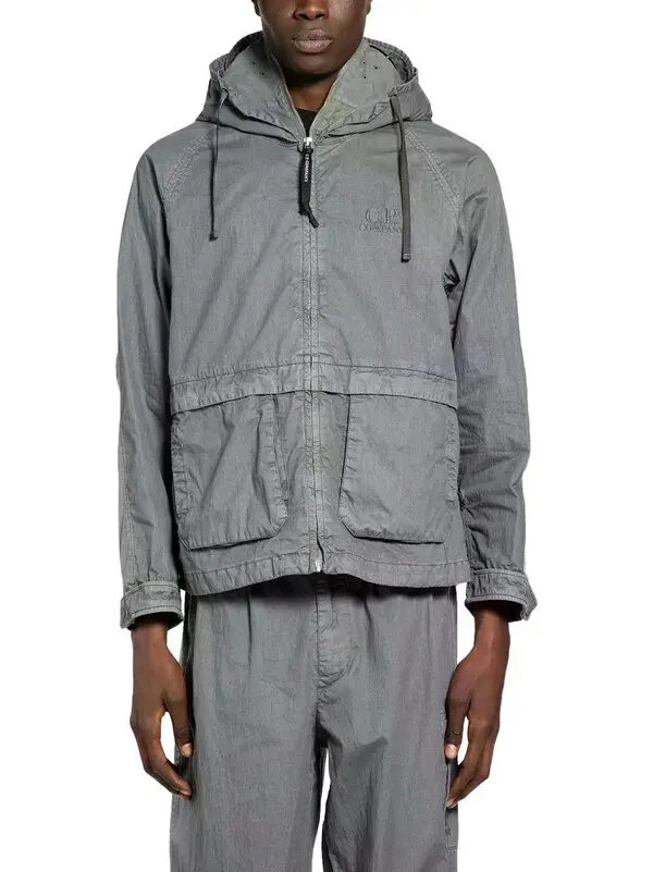 C.P. COMPANY Explorer Hooded Jacket - Grey