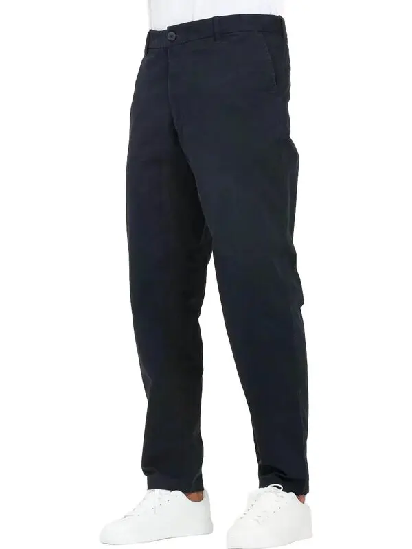 Armani Exchange Button Trousers - Blue