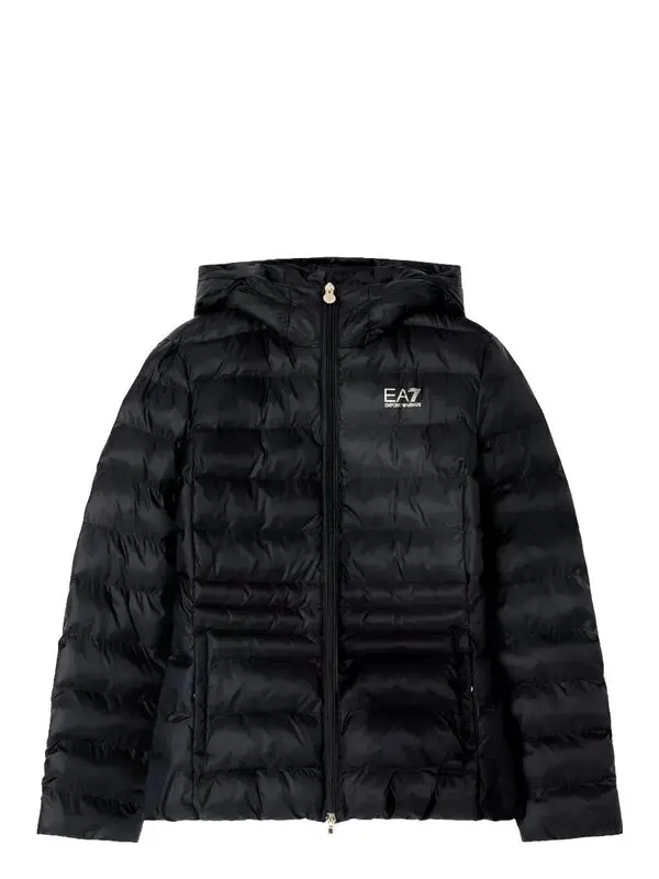 Emporio Armani Hooded Jacket - Black