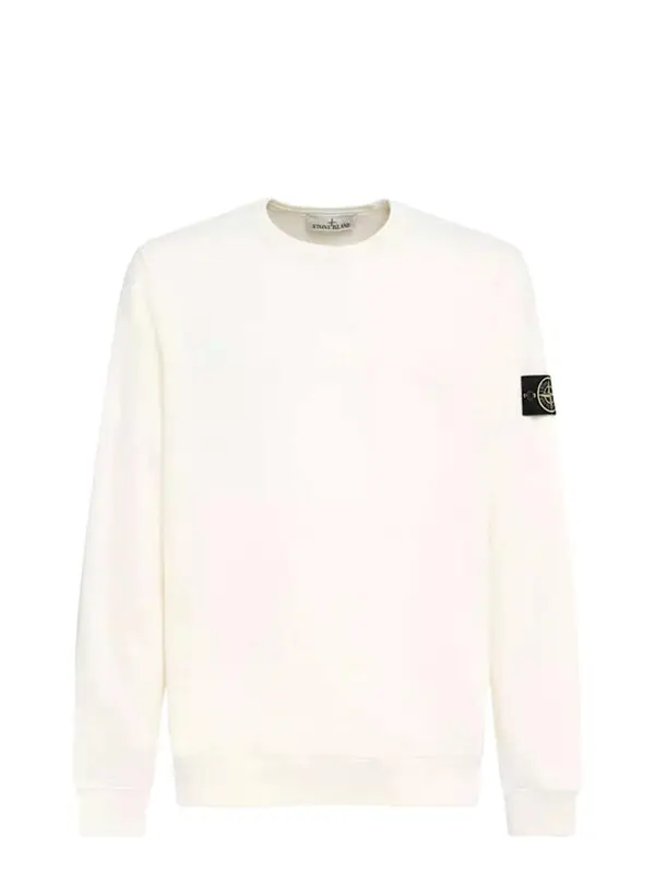 Stone Island Crew-neck Sweatshirt - White