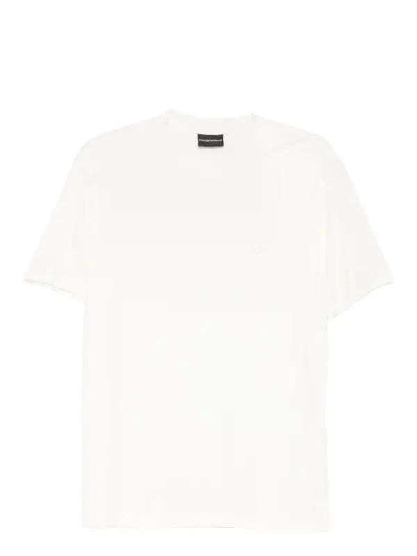 Emporio Armani Logo-detail T-shirt - White