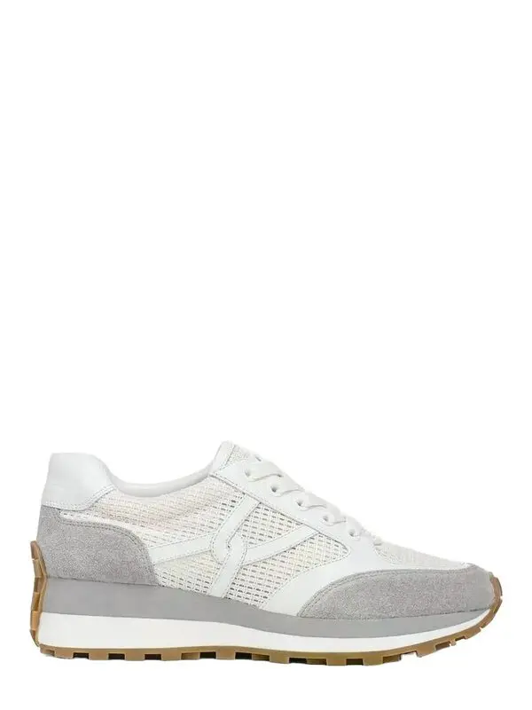 Veronica Beard Panelled Lace-up Trainers - White