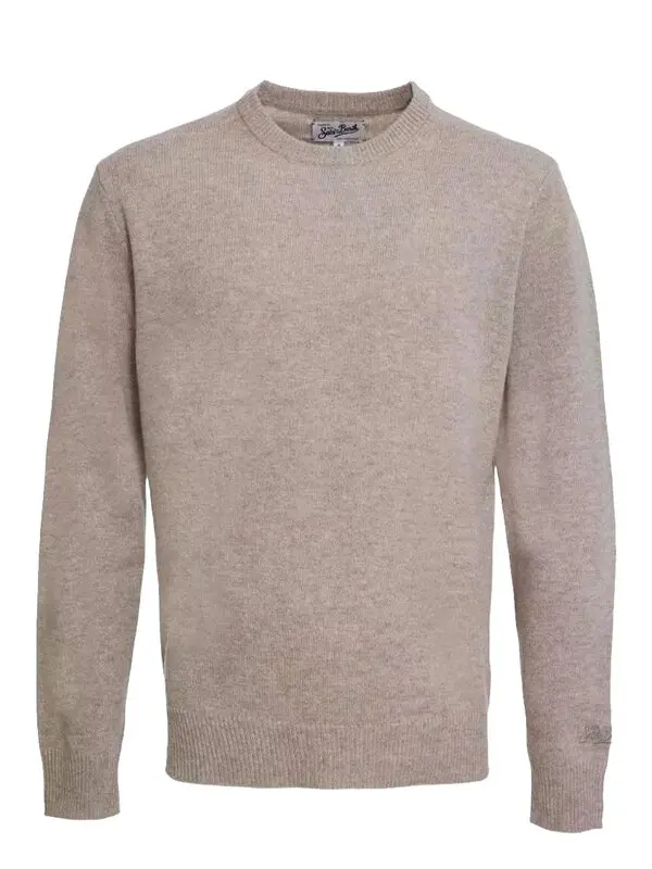 MC2 SAINT BARTH Regent Crew Neck Sweater - Neutrals