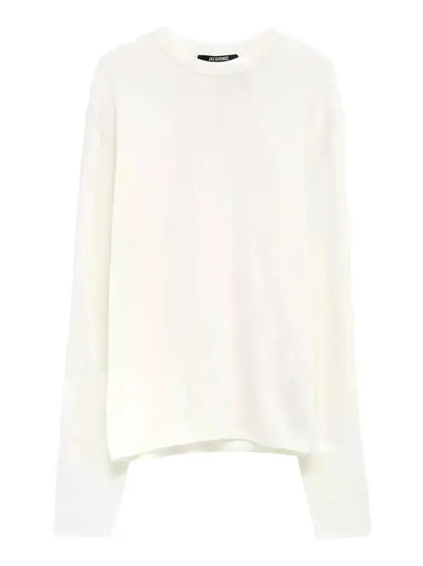 Jacquemus Crew-neck Sweater - Neutrals