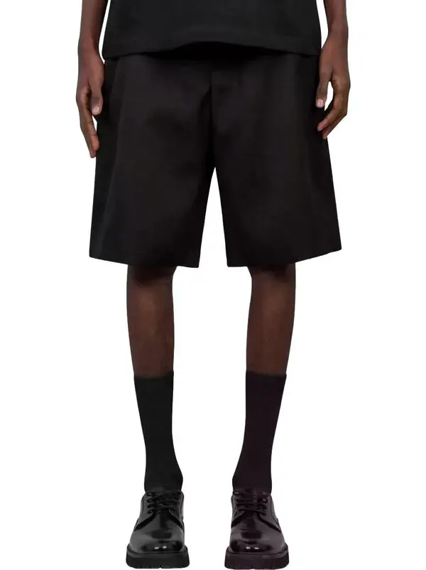 Jacquemus Cotton Shorts - Black